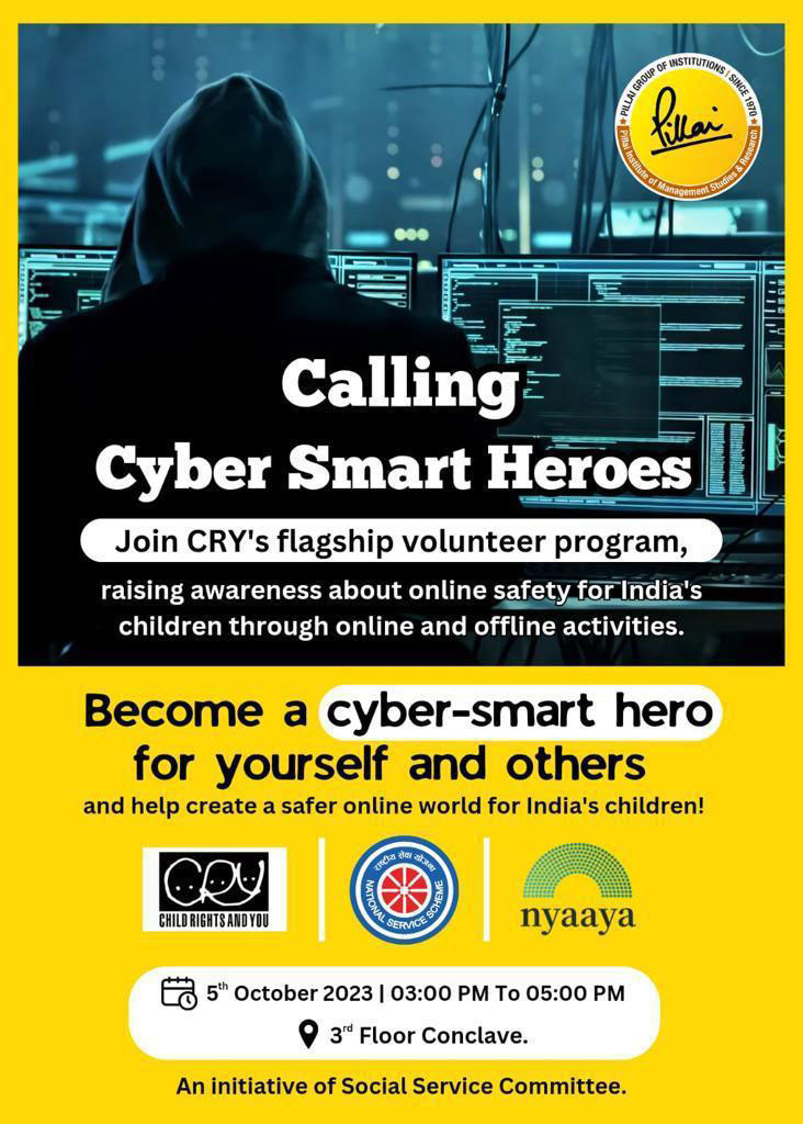Cyber Smart Heroes – CRY Volunteer Programme - MDP | Pillai Business School